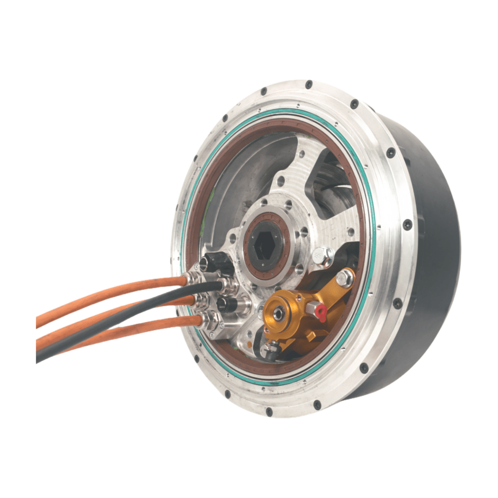 16" Hub Motors for Cars, 40kw, 950Nm peak torque, Direct Drive