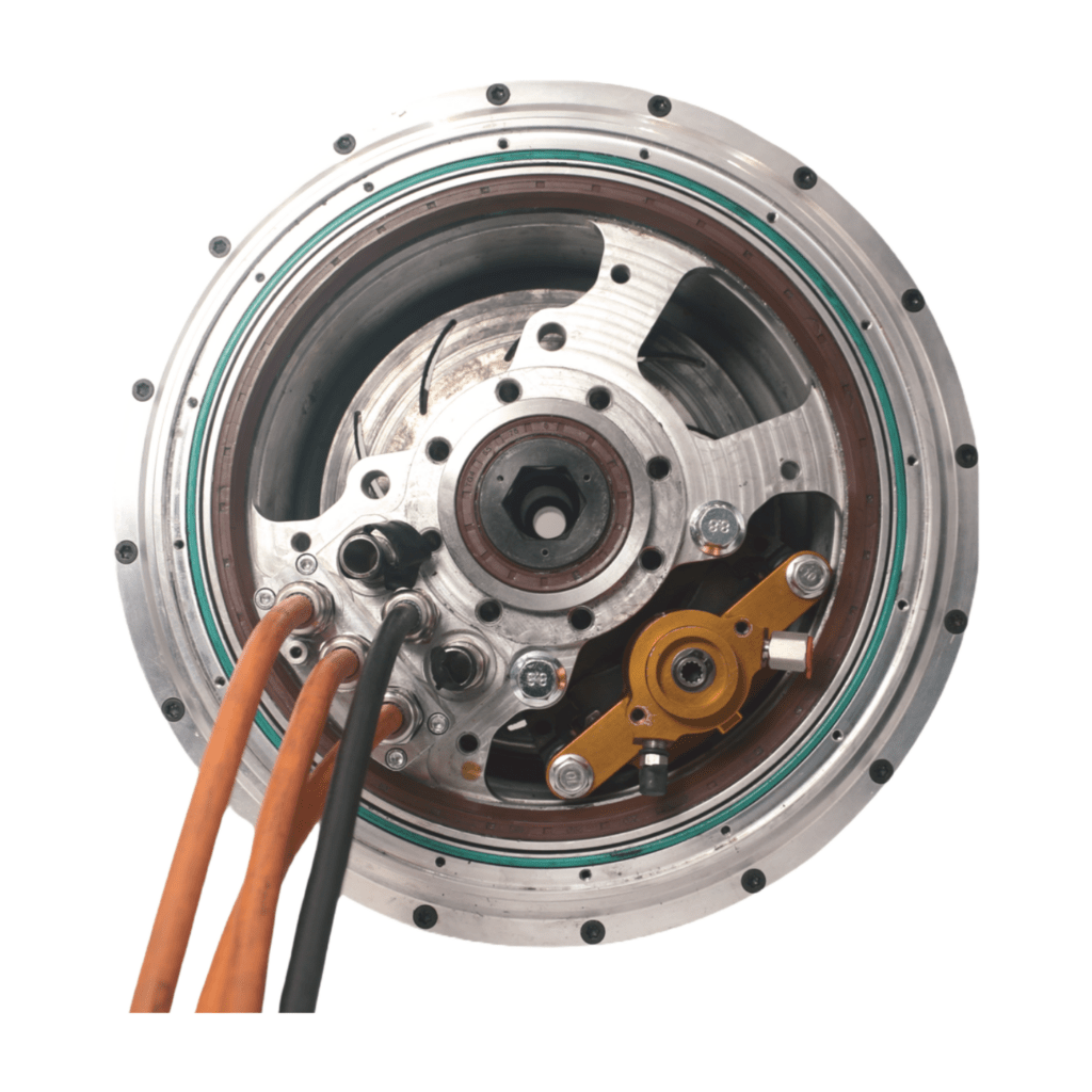 16" Hub Motors for Cars, 40kw, 950Nm peak torque, Direct Drive